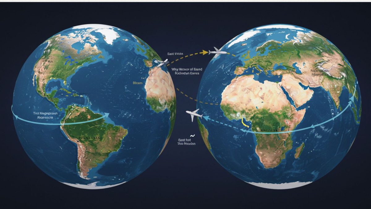 Why Is It Faster To Fly West To East: Understanding The Influence of ...