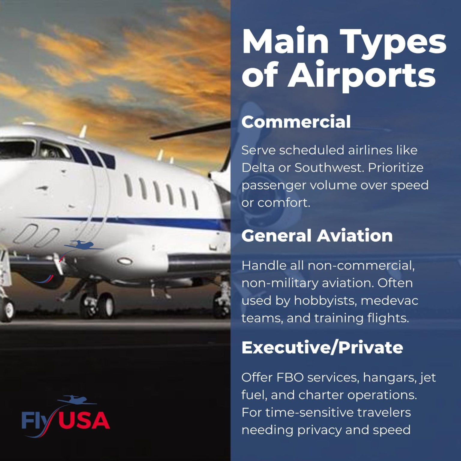 What Is an Executive Airport? Full Guide & Meaning - Private jet ...
